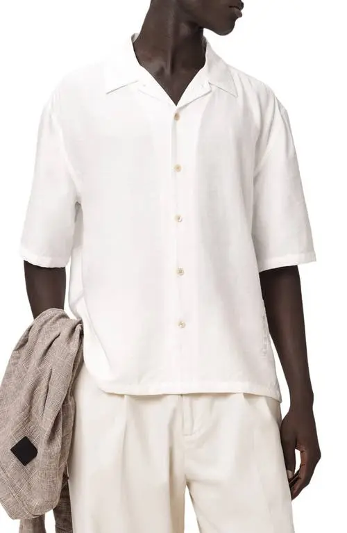 ALLSAINTS Purley Button-up Camp Shirt