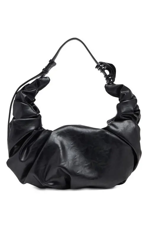 DIESEL® Grab-d Large Faux Leather Hobo Shoulder Bag