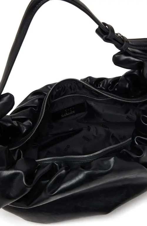 DIESEL® Grab-d Large Faux Leather Hobo Shoulder Bag