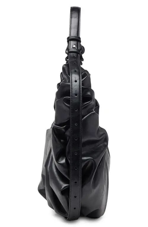 DIESEL® Grab-d Large Faux Leather Hobo Shoulder Bag