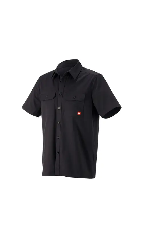 STRAUSS Short Sleeve Work Shirt E.s.iconic - Black