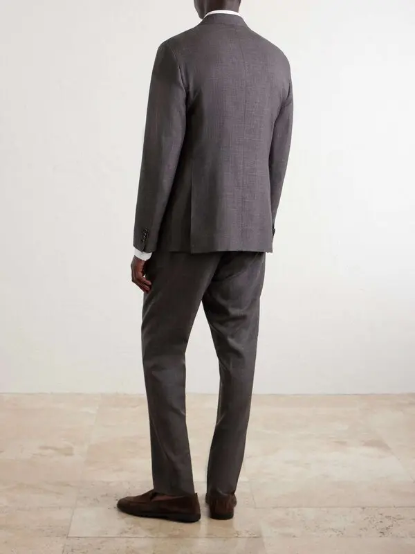 Mr P. Wool, Silk And Linen-blend Suit Jacket