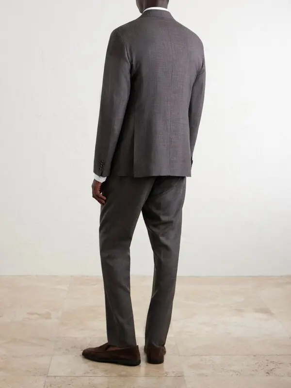 Mr P. Wool, Silk And Linen-blend Suit Jacket
