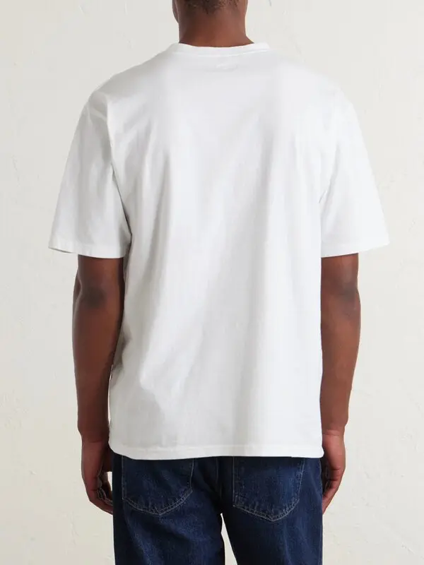 Kapital Peckish Printed Cotton-jersey T-shirt