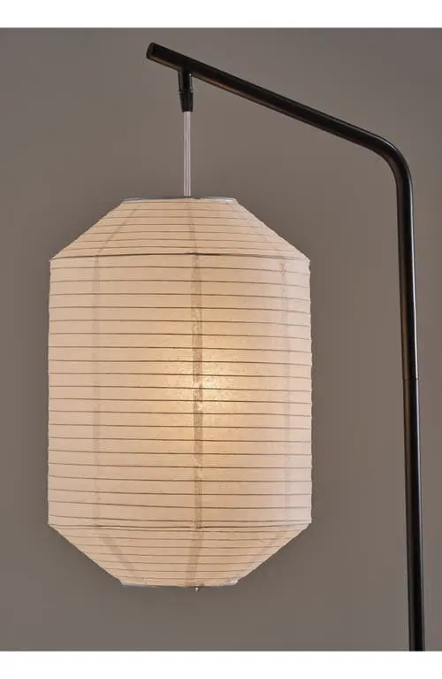 ADESSO Keanu Floor Lamp - Black