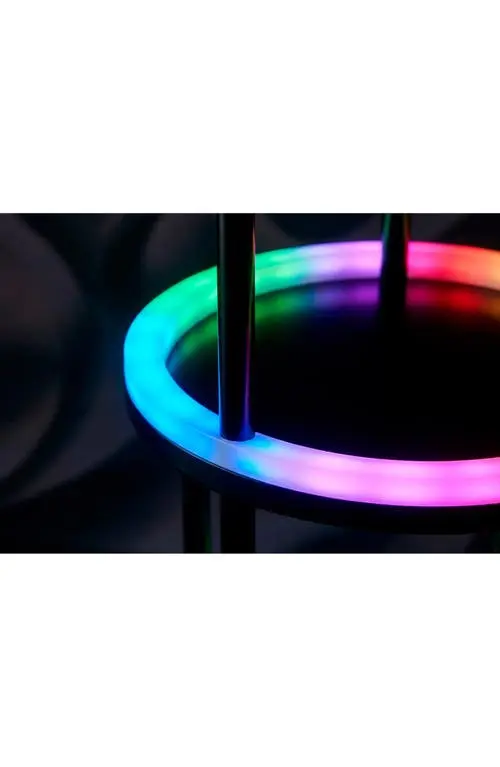ADESSO Keely Rgb Color Changing Shelf Floor Lamp