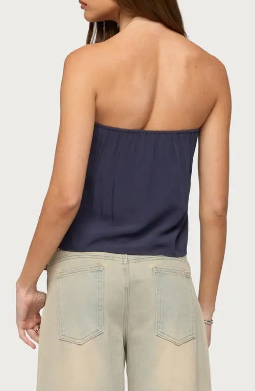 EDIKTED Joycee Strapless Top