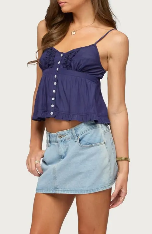 EDIKTED Halsey Ruffle Babydoll Camisole