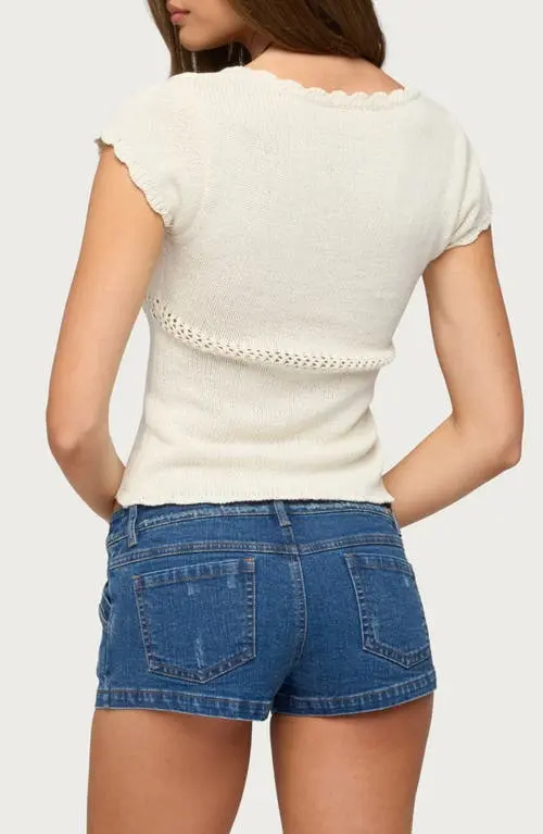 EDIKTED Caelyn Crop Sweater