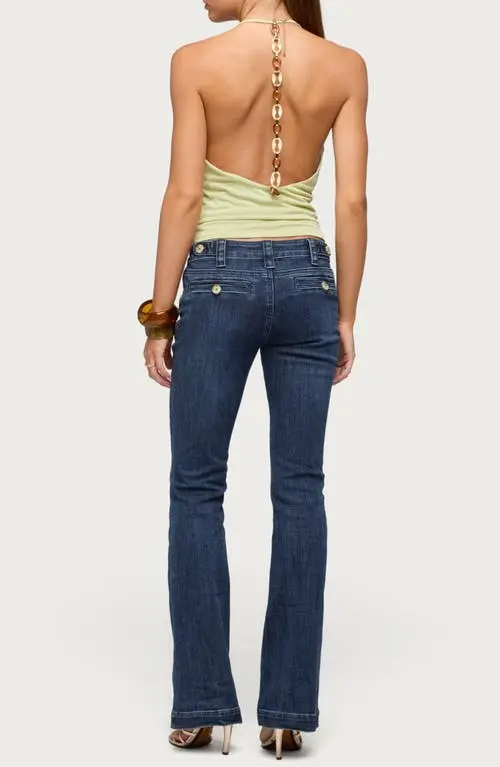 EDIKTED Solena Chain Halter Top