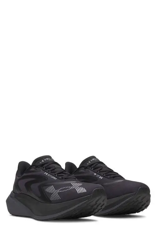 Under Armour Ua Velociti Distance Storm Water-repellent Running Shoe - Black