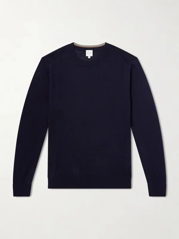 Paul Smith Merino Wool Sweater - Blue