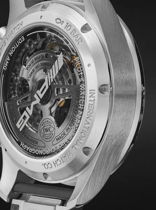 IWC SCHAFFHAUSEN Pilot's Watch Automatic Chronograph 42.5mm Titanium And Rubber