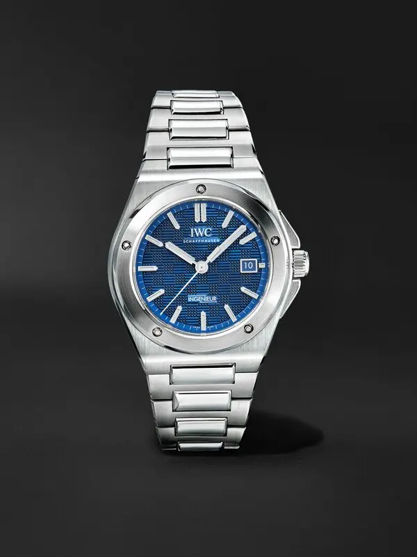 IWC SCHAFFHAUSEN Ingenieur Automatic 40mm Stainless Steel Watch - Blue