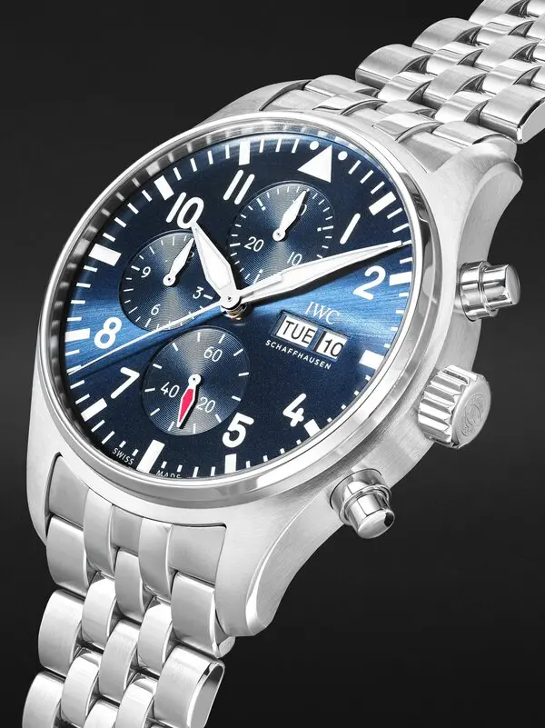 IWC SCHAFFHAUSEN Pilot's Automatic Chronograph 43mm Stainless Steel Watch