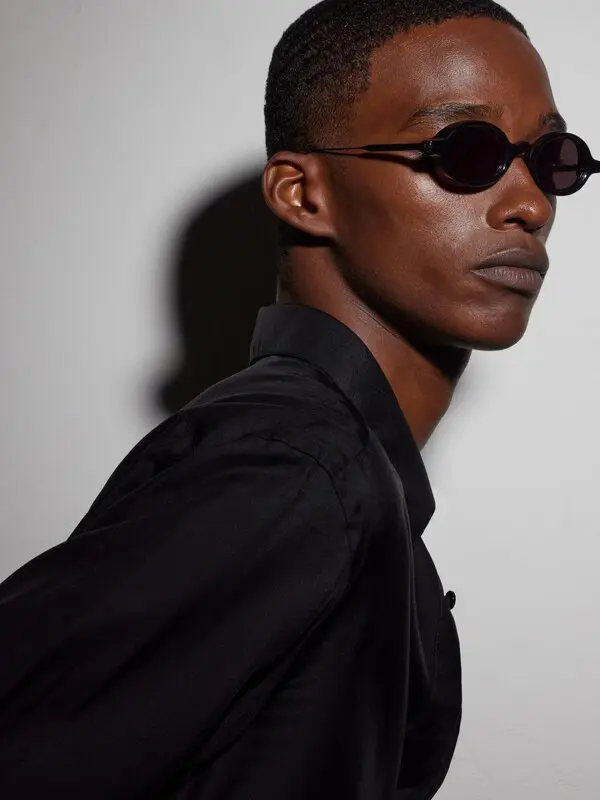 JACQUES MARIE MAGE Melchior Round Frame Sunglasses