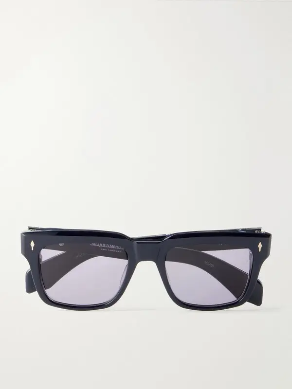JACQUES MARIE MAGE Torino Square-frame Sunglasses - Blue
