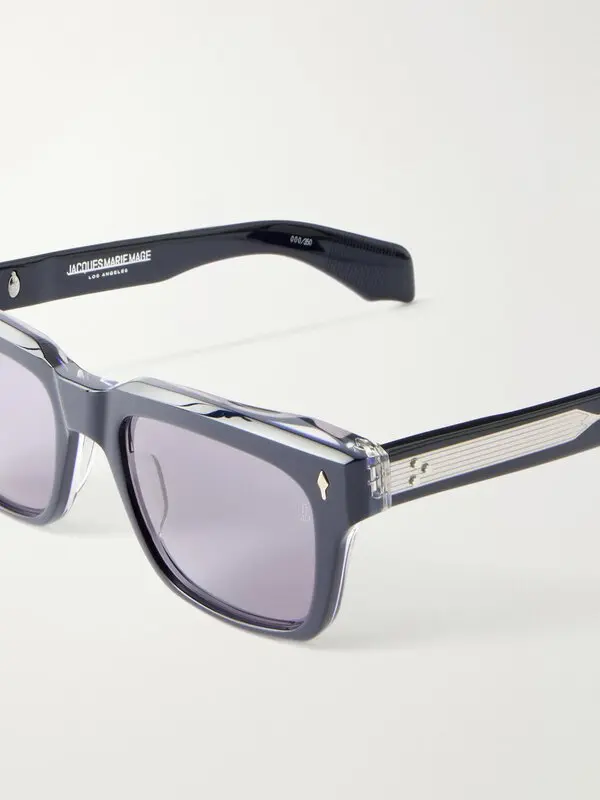 JACQUES MARIE MAGE Torino Square-frame Sunglasses