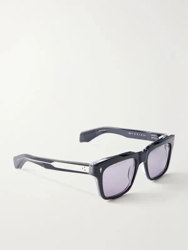 JACQUES MARIE MAGE Torino Square-frame Sunglasses