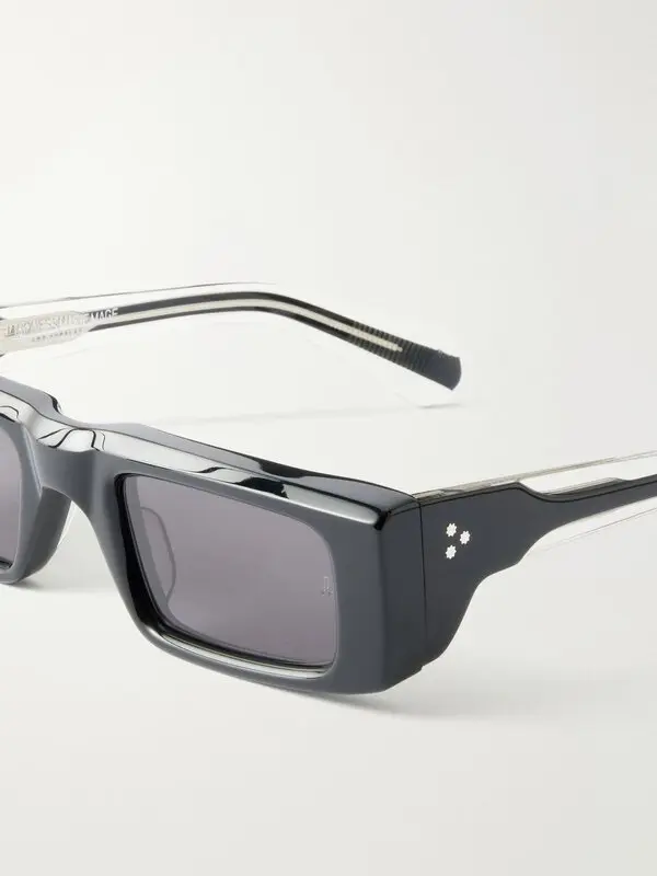 JACQUES MARIE MAGE Rimbaud Square-frame Acetate Sunglasses