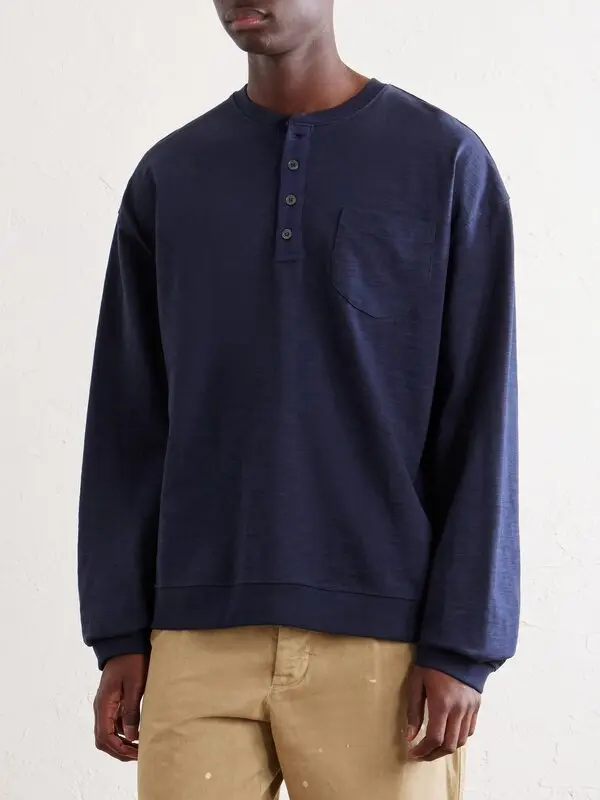 FRIZMWORKS Cotton-jersey T-shirt - Blue
