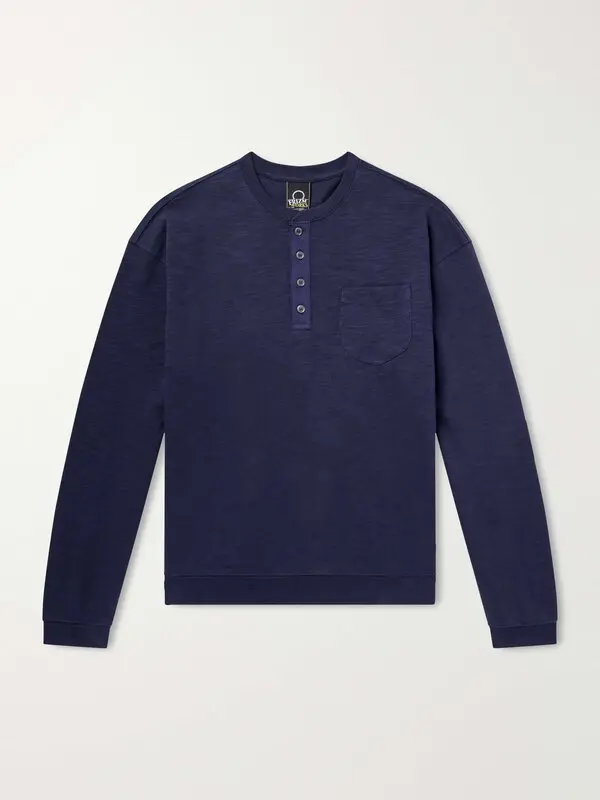 FRIZMWORKS Cotton-jersey T-shirt - Navy