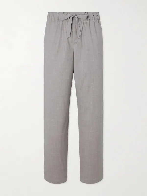 Frescobol Carioca Luan Wool Drawstring Trousers