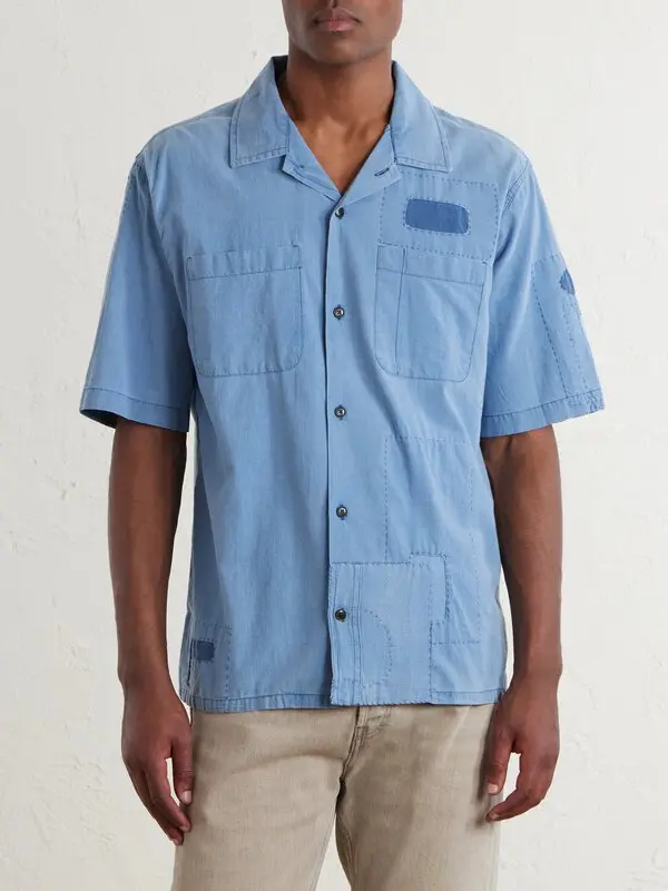 CORRIDOR Patchwork Cotton Shirt