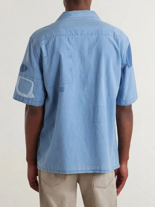 CORRIDOR Patchwork Cotton Shirt