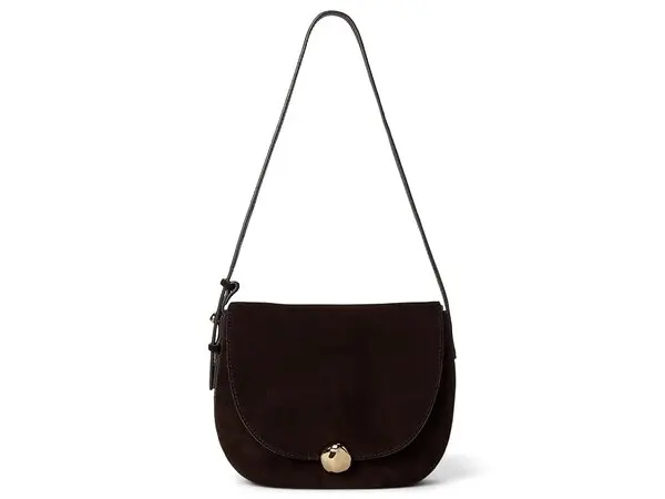 Madewell The Dakota Saddle Bag Handbags Dark Carob