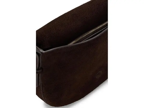 Madewell The Dakota Saddle Bag Handbags Dark Carob