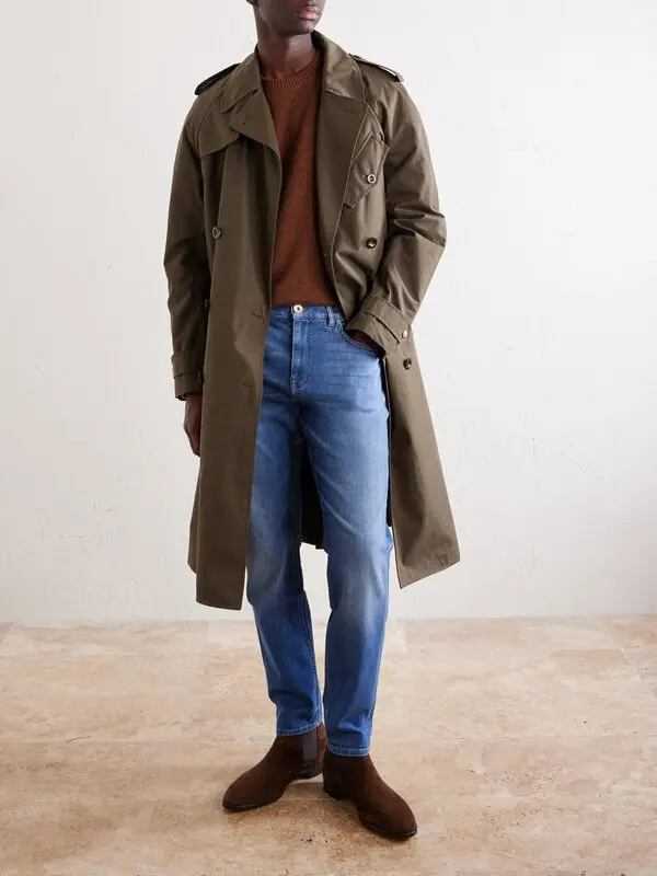 Eleventy Slim-fit Washed Denim Jeans