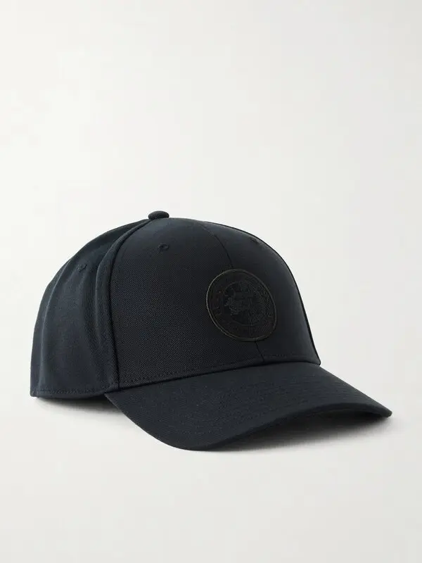 Canada Goose Logo-appliquéd Twill Cap