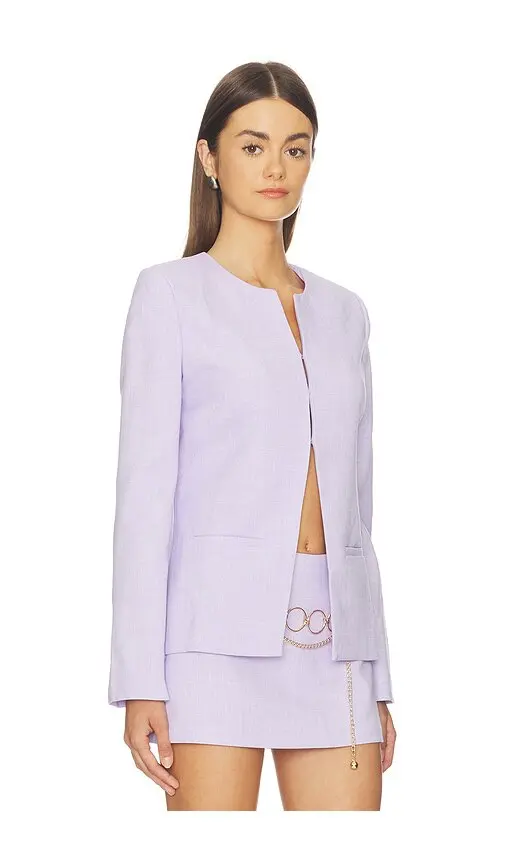 Amanda Uprichard Capria Top In Purple