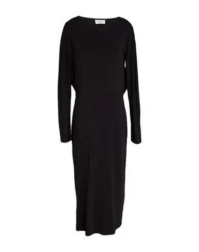 MEIMEIJ Midi Dress Size Acetate, Polyamide, Elastane - Black