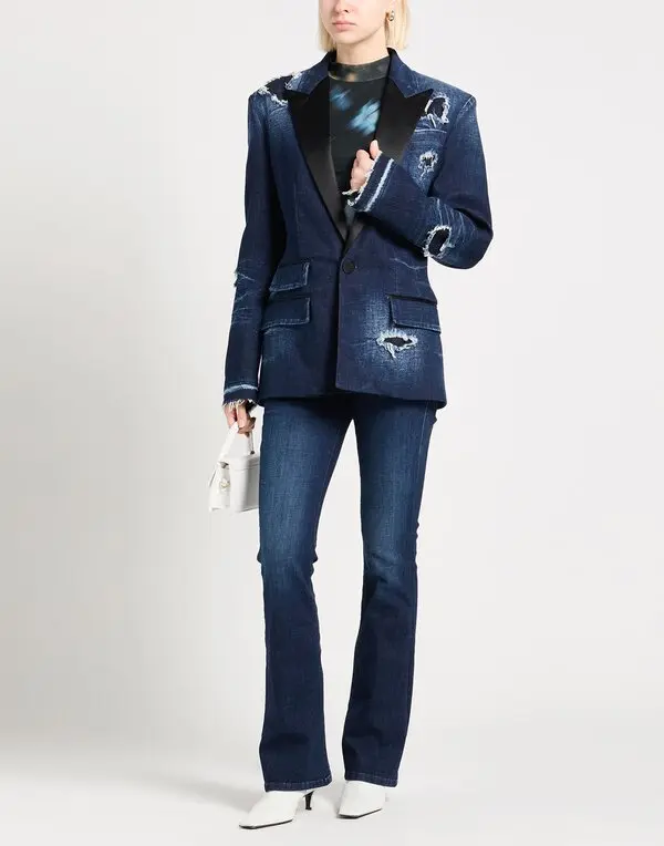 Dsquared2 Blazer Size Cotton, Elastane