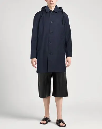 Herno Overcoat & Trench Coat Size Virgin Wool - Navy