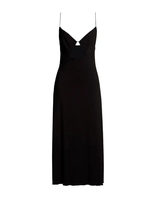 Liviana Conti Viscose And Elastane Maxi Slip Dress