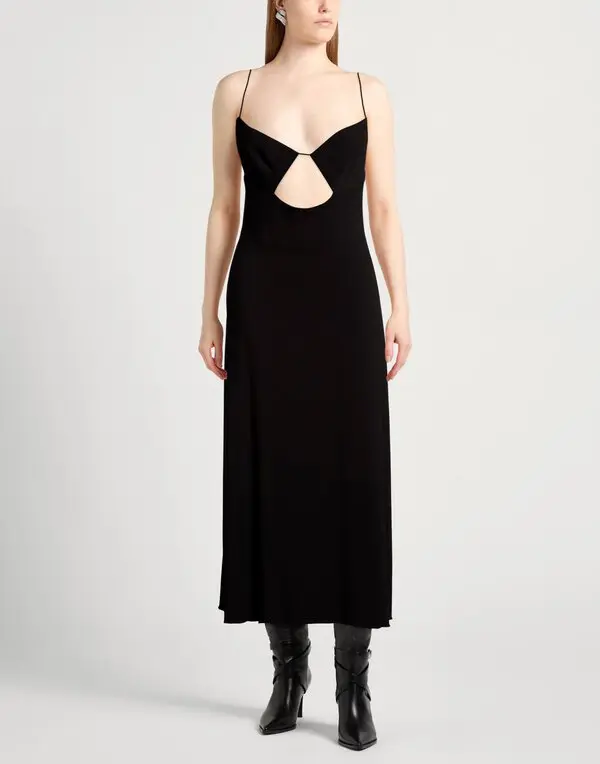 Liviana Conti Viscose And Elastane Maxi Slip Dress