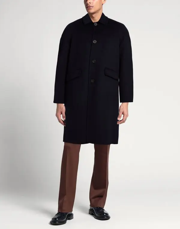 BRERAS MILANO Coat Size Wool, Polyester