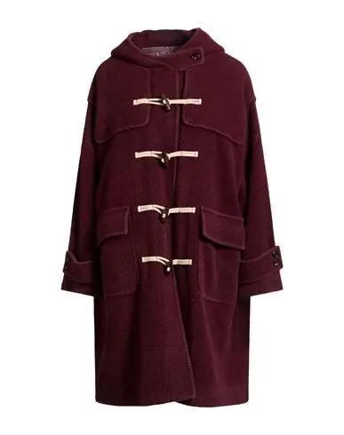 CIRCOLO 1901 Coat Garnet Size Virgin Wool, Polyamide
