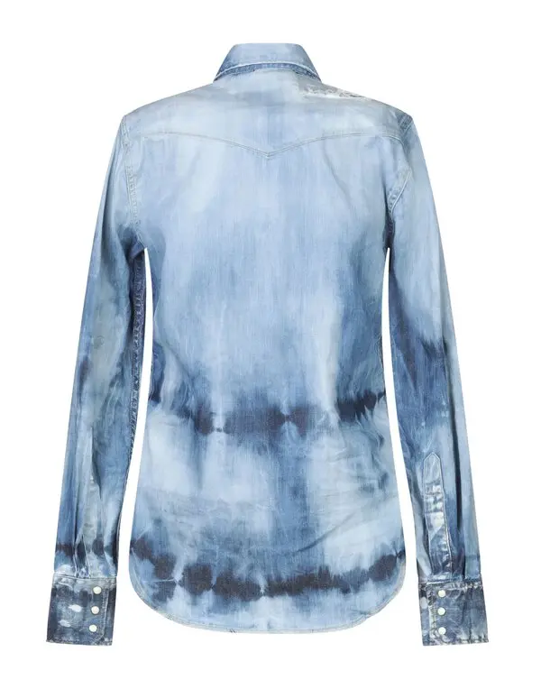 Dsquared2 Denim Shirt Size Cotton, Elastane