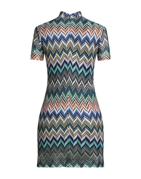 Missoni Mini Dress Bright Size Viscose