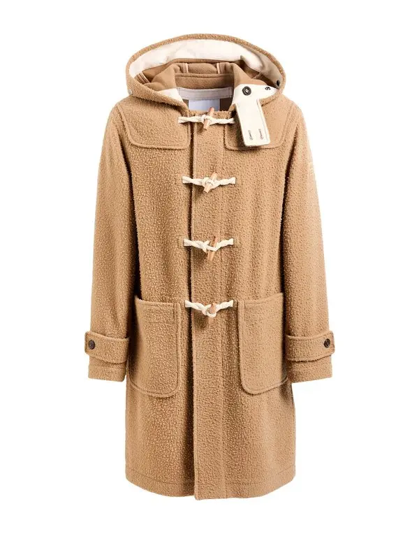 JACOB COHЁN Coat Camel Size Wool