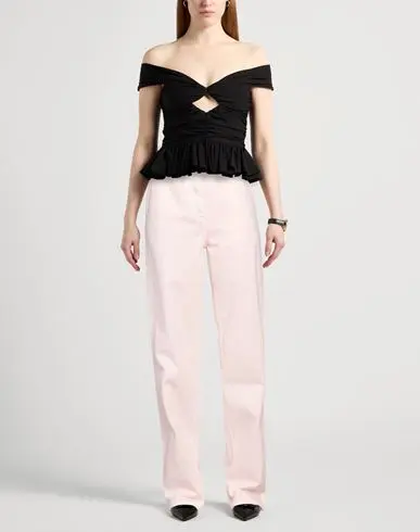 Burberry Straight Leg Jeans In Cotton