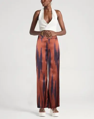 Momoni Pants Rust Size Silk, Elastane