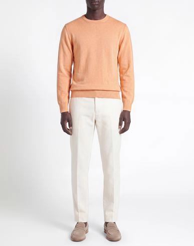 BALLANTYNE Cotton Crewneck Sweater - Mandarin