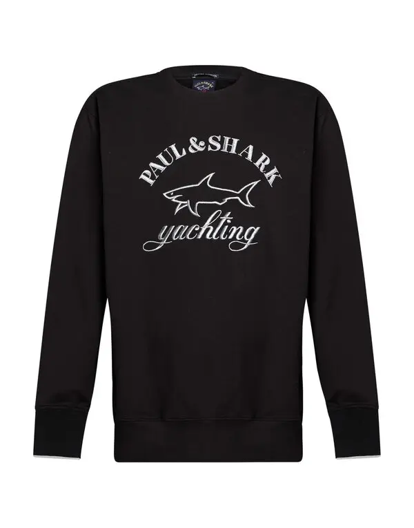 Paul & Shark Sweatshirt Size Cotton, Elastane