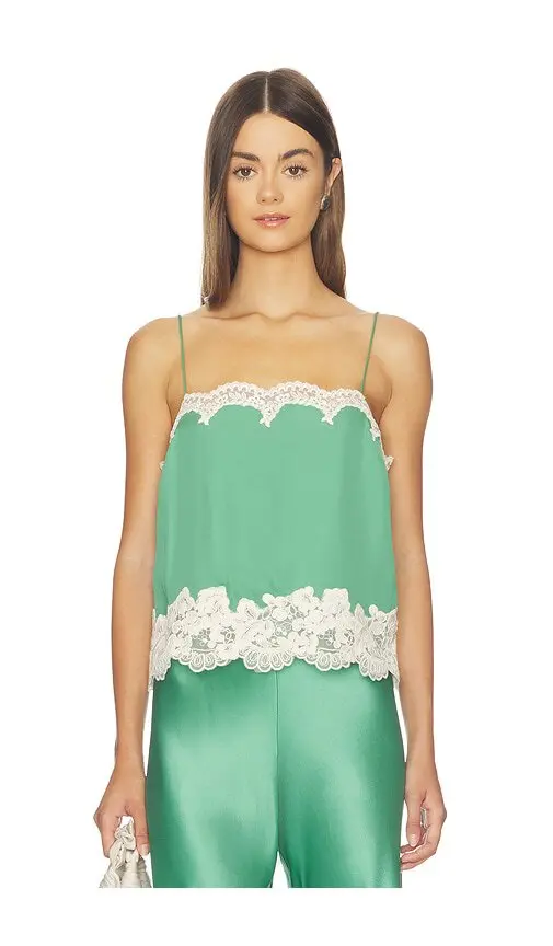 Cami Nyc Maiya Chiffon Camisole - Green