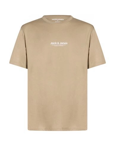JACK & JONES T-shirt Size Cotton - Khaki
